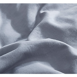 Kenneth Cole New York - King Duvet Cover Set, Reversible Cotton Bedding with Matching Shams, All Season Home Decor (Nila Grey, King)