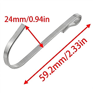 Dsjnf J Shaped Stainless Steel Hooks Wire Rack Hooks Sink Hooks Heavy Duty Hooks for Kitchen Bedroom Office Wire Rack Hanger Accessories -16PCS