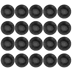 Healifty Headphone Ear Covers 150pairs Fabric Sweatproof Sleeve for Earpad Non-Woven Cover, Cup Black Headphone on Ear Fit Covers Disposable Earcup Most Nonwoven Headphones Headphone Earpads