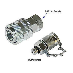 XZT 6000PSI Hydraulic Pressure Test Coupling Kit,Repair Tools for USA Brand Excavator Construction Machinery (6000PSI) (6000PSI)