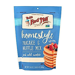 Bob's Red Mill Homestyle Pancake Mix, 24-ounce (Pack of 4)
