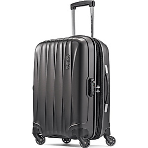 American Tourister Arona Premium Hardside Spinner 3Pcs Luggage Set 20" 25" 29" (Charcoal)
