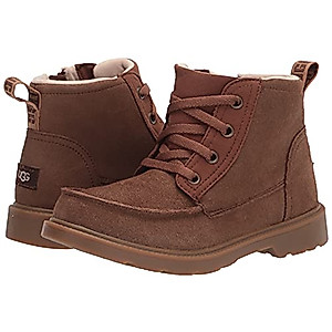 UGG K CHELHAM Weather Fashion Boot, Walnut Suede, 4 US Unisex Big Kid