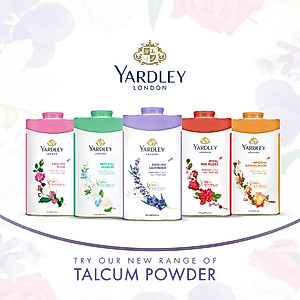 Yardley English Perfumed Talc, Rose