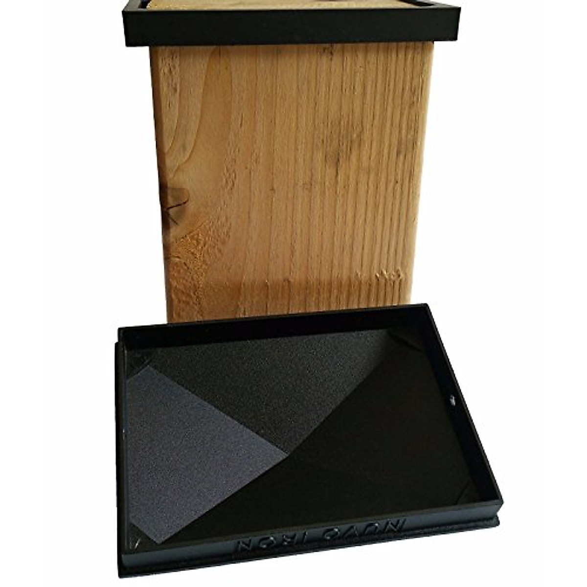 Nuvo Iron Pyramid Post Cap, 4" x 6" - Black