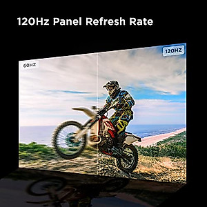 TCL 55-Inch Q7 QLED 4K Smart TV with Google TV (55Q750G, 2023 Model) Dolby Vision, Dolby Atmos, HDR Ultra, 120Hz, Game Accelerator up to 240Hz, Voice Remote, Works with Alexa, Streaming UHD Television