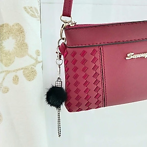 100PCS Keychain Hooks with Key Rings, Metal Swivel Lobster Claw Clasps, for Keychain Clip Lanyard, Jewelry Making, Crafts (Silver)