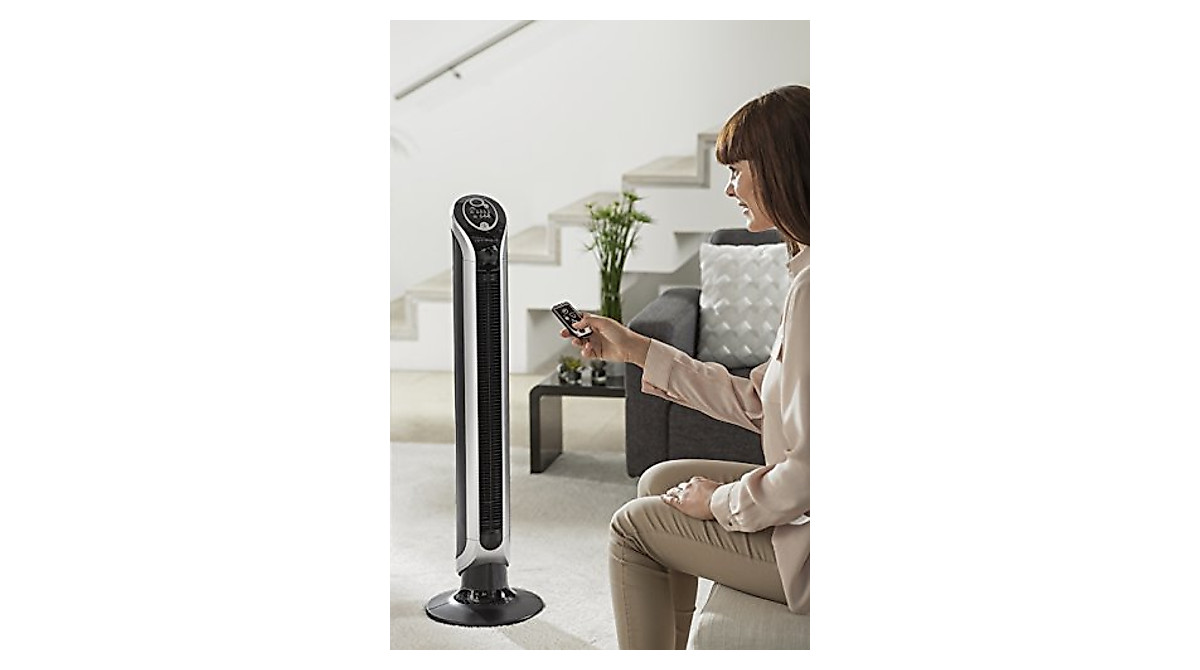 Rowenta VU6670 Tower Fan - Silent & Stylish Cooling