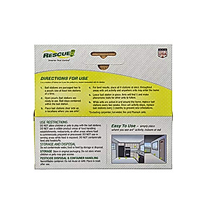 RESCUE! Ant Baits – Indoor Ant Killer, Ant Trap Alternative - 6 Bait Stations