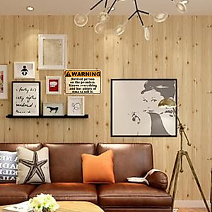 Funny Retirement Gifts For Men, Humorous Retired Gift Funny Warning Signs Yard Metal Tin Sign Dad Joke Patio Gifts, Retired Person On The Premises Knows Everything And Has Plenty Of Time To Tell It