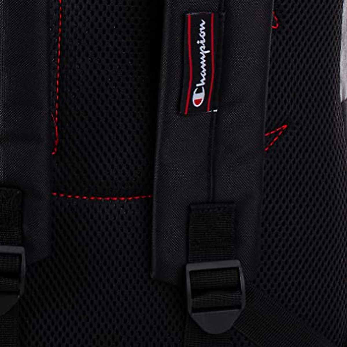 Champion unisex adult Manuscript Backpacks, Heather Grey, One Size US