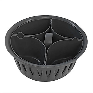 Generic 2-In-1 egg steamer Egg Boiler Poacher Insert Compatible with Thermomix TM5/TM6/TM31 compatible with Thermomix Accessories, grey