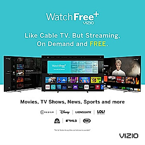 VIZIO 43-inch D-Series Full HD 1080p Smart TV with Apple AirPlay and Chromecast Built-in, TV Only (Renewed)