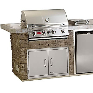 Bull Outdoor Products 33568 Stainless Steel Double Door