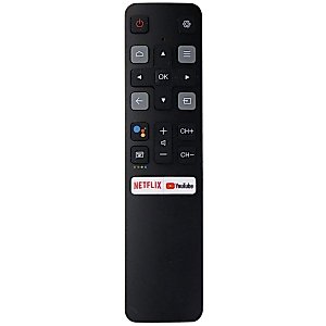 BESIA Universal RC802V Voice Remote for TCL Android TV 40S330 32S330 65Q637 55Q637 55S430 40S334 32S334 70S430 32A325 32A323 43S430 65Q637 55Q637 43S434 50S434 55S434 65S434 75S434 32P30S 50S435