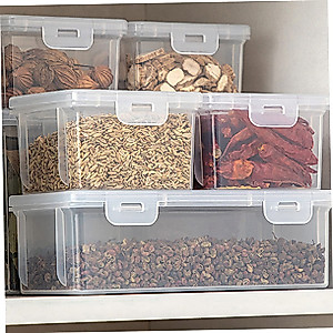 NOLITOY 3Pcs bread storage box loaf cake containers bread container freezer containers fruit refrigerator container toast keeper toast bread kitchen storage holder plastic tea fruit box