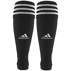 adidas Alphaskin 2-Piece Calf Sleeve, Black/White, One Size