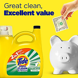 Tide Simply Liquid Laundry Detergent Daybreak Fresh, 114 loads