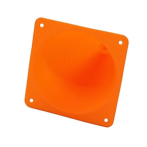 BLQH 36 Pack 7 Inch Plastic Traffic Cones Sport Training Cone Sets Field Marker Cones for Skate Soccer Agility Training & Physical Education Flexible (36)