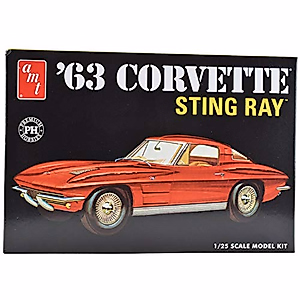 AMT/Premium Hobbies 1963 Corvette Sting Ray 1:25 Plastic Model Car Kit CP7728