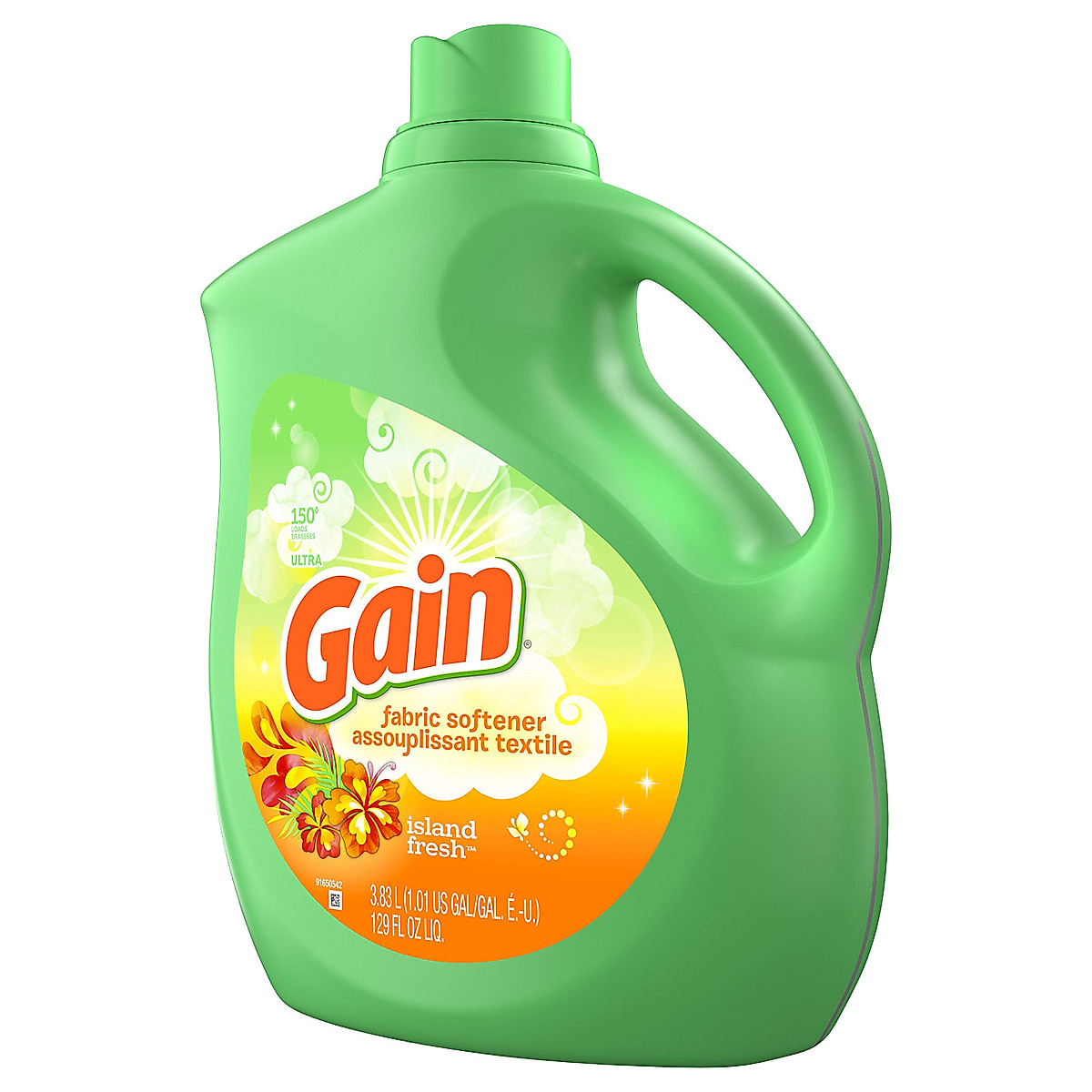 Gain Liquid Fabric Softener, Island Fresh, 150 Loads 129 fl oz