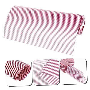 BESTonZON 100pcs Sheets Sandwich Wrapping Paper Burger Wrappers Food Wrappers Wraps for Packing French Fries Wraps Oil Absorption Oil Paper Baking Paper Delicatessen Wood Pulp