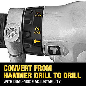 DEWALT Hammer Drill, 1/2-Inch, 10-Amp, Pistol Grip (DWD520)