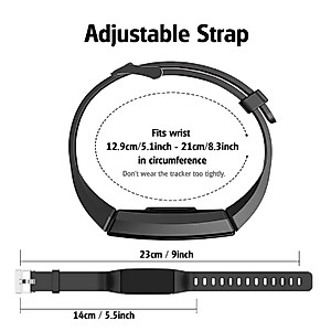 ZURURU Y39 Replacement Band Y39 Fitness Tracker