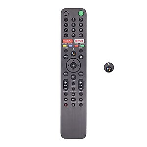 MYHGRC RMF-TX500U Voice Remote Control fit for Sony Smart TV Replacement Sony Voice Remote for All Sony Bravia LED OLED LCD 4K UHD HDTV HDR TV, with Google Play Netflix Button …