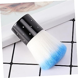 9 PCS mushroom brush cleaner nail art tools brush kabuki brushes for makeup pinceles para uñas acrilicas nail nail brush acrylic cosmetics brush powder brush paint soft