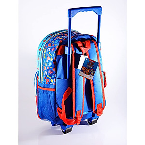 Paw Patrol Boy's 16" Large Rolling School Backpack