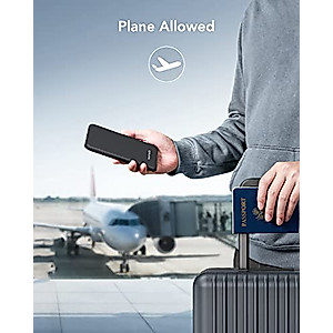 Charmast USB C Power Bank, 26800mAh Portable Charger USB C, Slim Thin 3A High-Speed Battery Pack Type C with 3 Input & 4 Output Compatible with iPhone, iPad, Samsung, Pixel More