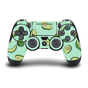 Head Case Designs Officially Licensed Andrea Lauren Design Avocado Art Mix Vinyl Sticker Gaming Skin Case Cover Compatible With Sony PlayStation 4 PS4 Console and DualShock 4 Controller Bundle