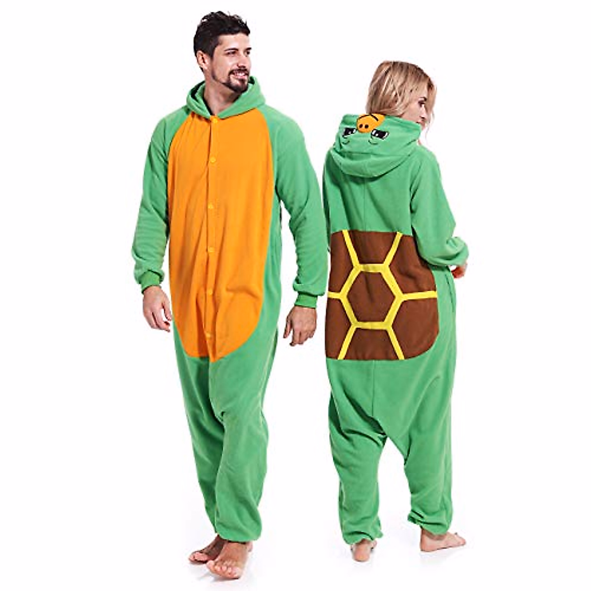vavalad Adult Onesie Pajamas Costume Animal Cosplay Jumpsuit Homewear Sleepwear for Women Men