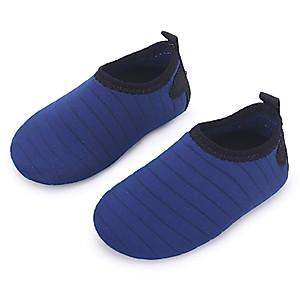 L-RUN Toddler Summer Beach Water Shoes Infant Baby Shoes Navy 6-12 Months=EU17-18