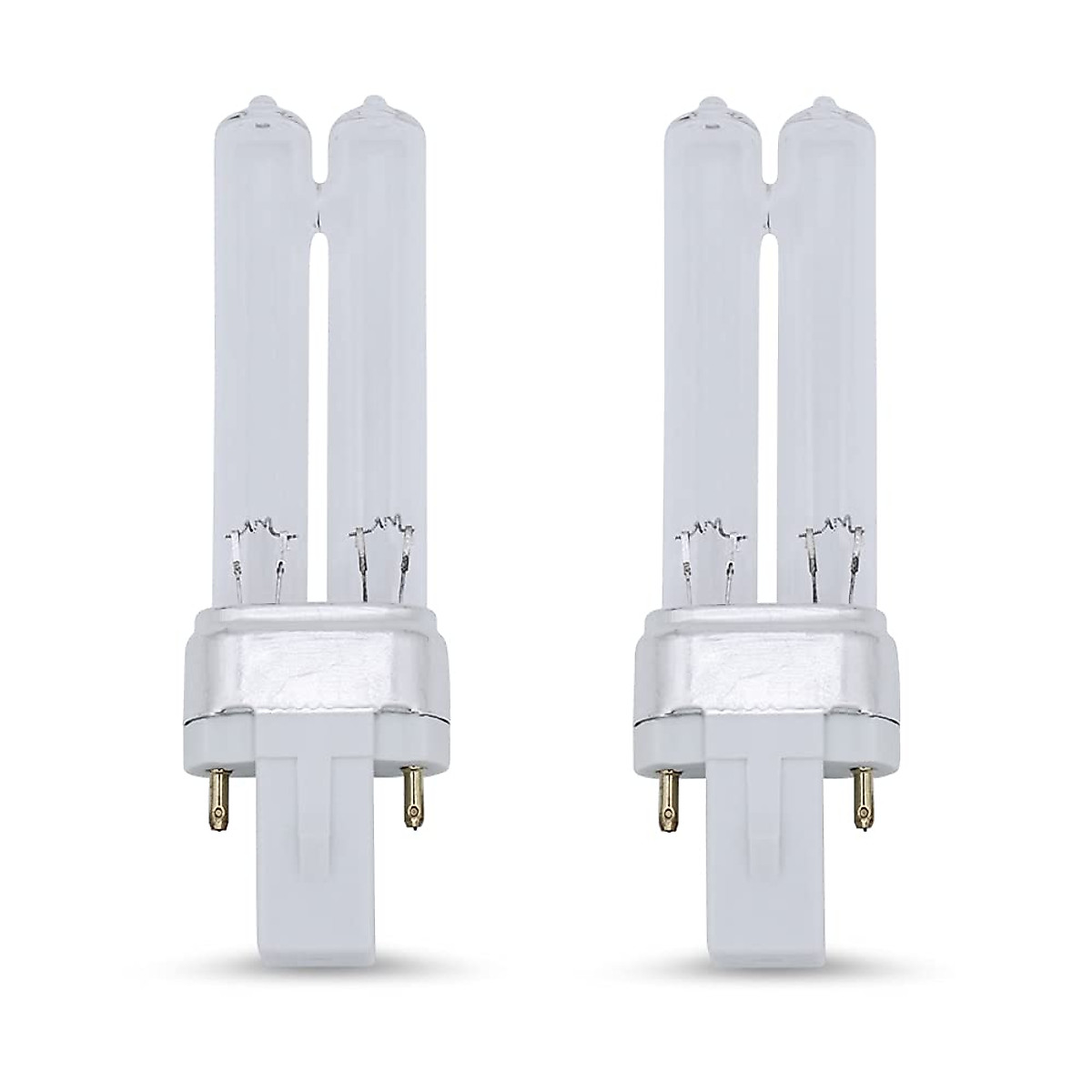 lumenivo LB4000 Replacement UV-C Bulb for Germ Guardian AC4300BPTCA, AC4825, AC4850PT & AC4900CA 5 Watt T4 Germicidal UVC Bulb Lamp Replacement with G23 2-Pin Base - 2 Pack
