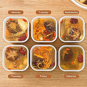 ehozirta Leak-Proof Soup Boxes,Food Storage Containers with Twist Lid, 1/2/4/6 Pcs Kitchen Coup Storage Box with Scale,Transparent Airtight Lock Soup Freezer Storage Container,Food Storage Case 1pc