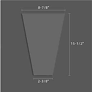 100 Pcs flower packaging transparent bag,flowers bouquet sleeve transparent cellophane Suitable for flower shop, shopping mall flower packaging (15X8)