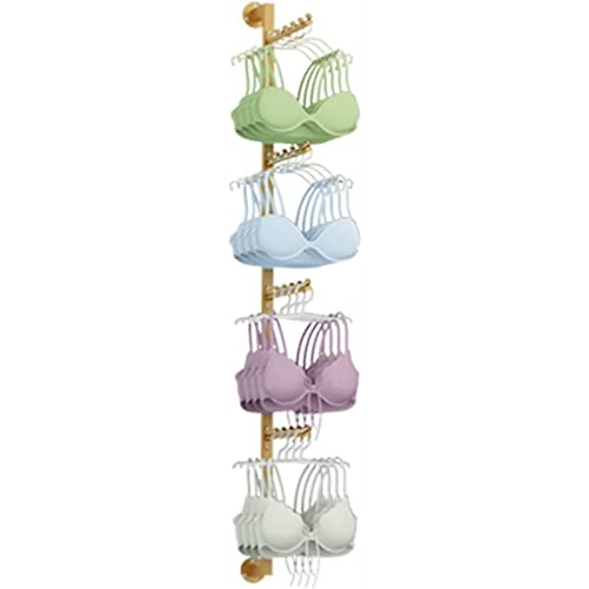 Boutique Underwear Metal Display Rack, Wall Mount Combination Underwear Rack Modern Creative Clothes Display Rack, Bra Shorts Swimwear Retail Store Display Hanger, for Farmers Markets, Boutiques (Col
