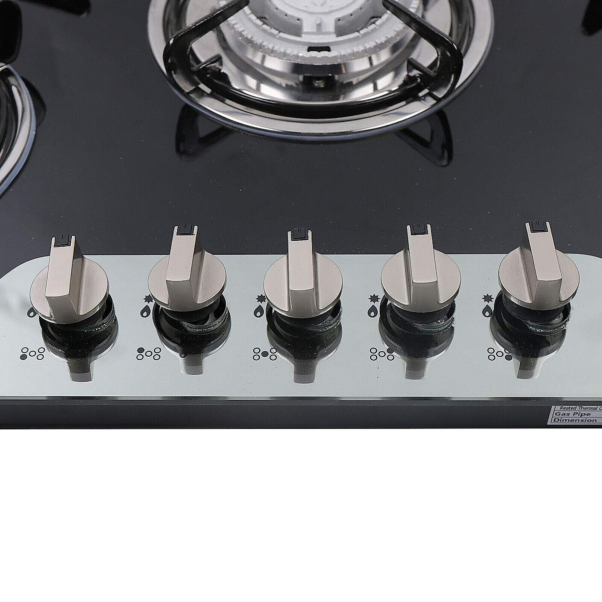 30-Inch 5-Burner Gas Stove Built-In Stove Stove Kitchen LPG/Natural Gas Is Easy To Clean Used To Meet Various Cooking Needs