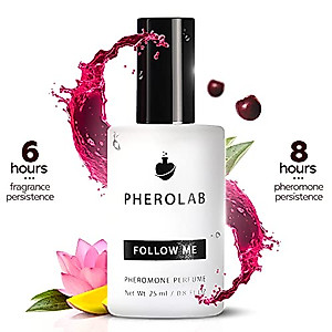 PHEROLAB FollowMe Pheromone Cologne for Women [Oxytocin] Premium Pheromone Infused Oil Cologne - Women's Perfume to Attract Men