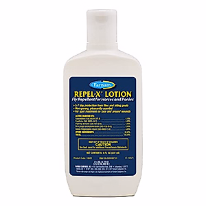 Farnam Repel-X Lotion Fly Repellent for Horses and Ponies lotion 8 ounce