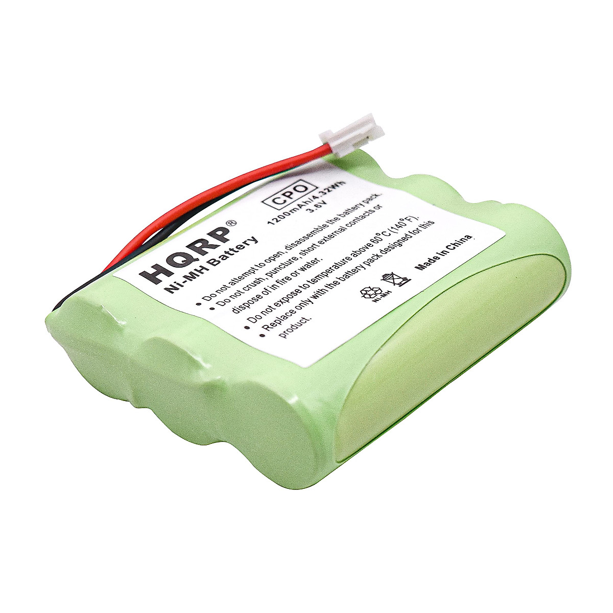 HQRP Phone Battery Compatible with General Electric GE 27957, 27958, 27996, 27998, 5-2549, TC25861, 25836, 25836EE 1 Cordless Telephone