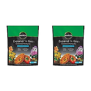 Miracle-Gro Expand 'n GRO Concentrated Planting Mix 0.33 CF (Pack of 2)