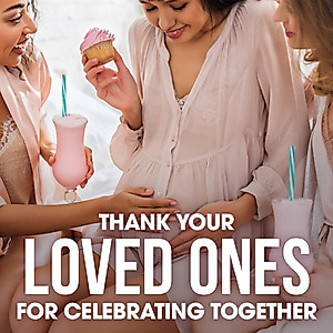 Chapstick Party Favor Lip Balm Gift Pack It's a Baby 10 sticks 0.15 oz each, Cream White