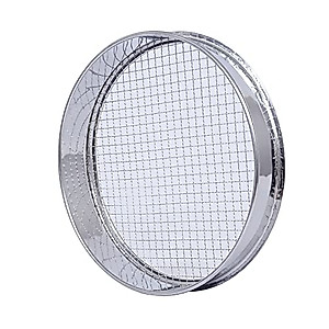 Soil Sifter 12" (3/8”Mesh Screen)-Sieve for Sand Rocks Dirt Compost