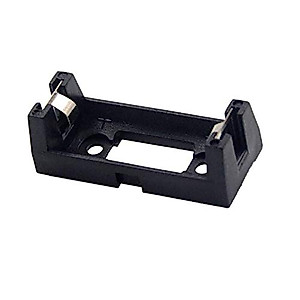 LAPXSNZD 10Pcs Black Battery Holder Case Box Clip for CR123 CR123A Lithium Battery