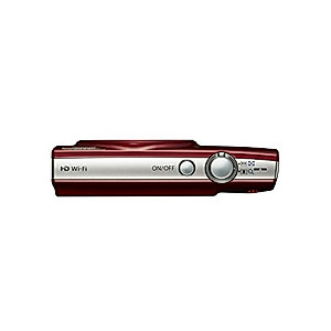 Canon PowerShot ELPH 190 Digital Camera w/ 10x Optical Zoom and Image Stabilization - Wi-Fi & NFC Enabled (Red)