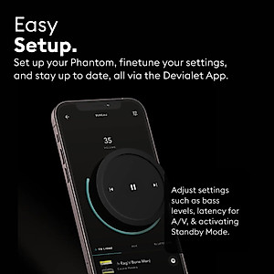 Devialet Phantom I 108dB - Wireless Speaker (Dark Chrome)