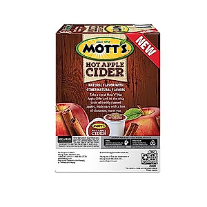 Mott's Apple Cider, Keurig Single-Serve K-Cup Pods, 96 Count (4 Packs of 24)